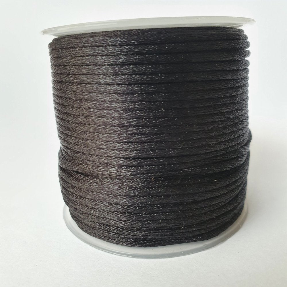 Satin Nylon Cord - 2.0mm | Hey Beadly