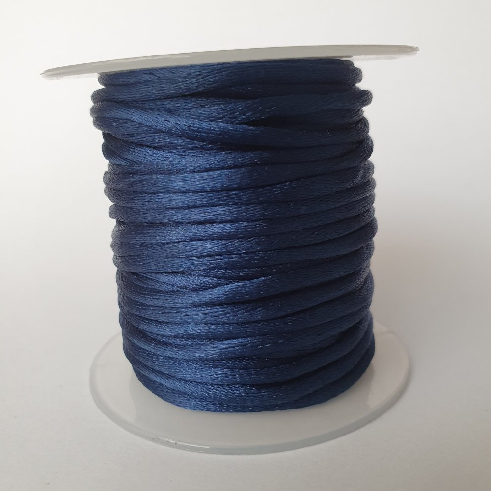 Satin Nylon Cord - 2.0mm | Hey Beadly
